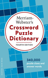 Merriam-Webster's Crossword Puzzle Dictionary, Fourth Edition, Mass-Ma ...