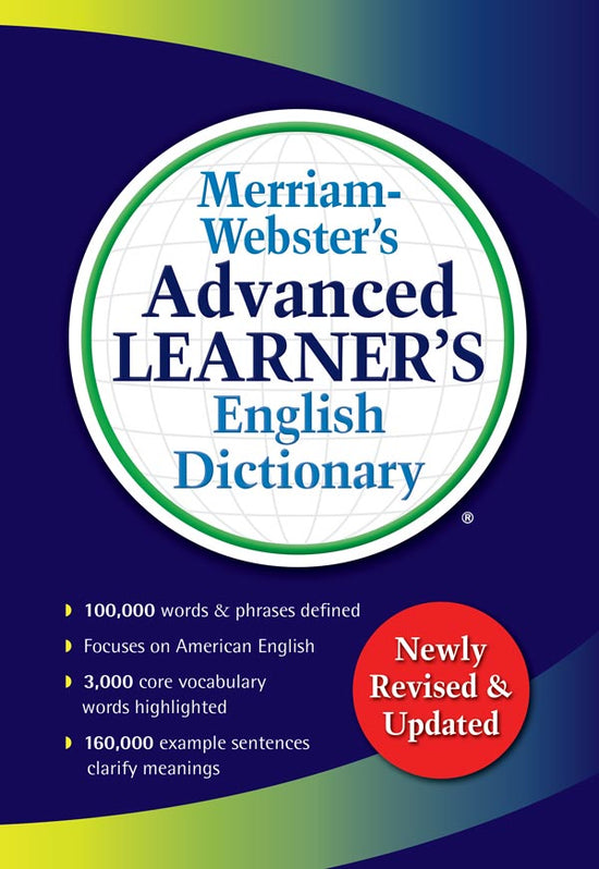 Merriam-Webster's Advanced Learner's English Dictionary – Merriam ...