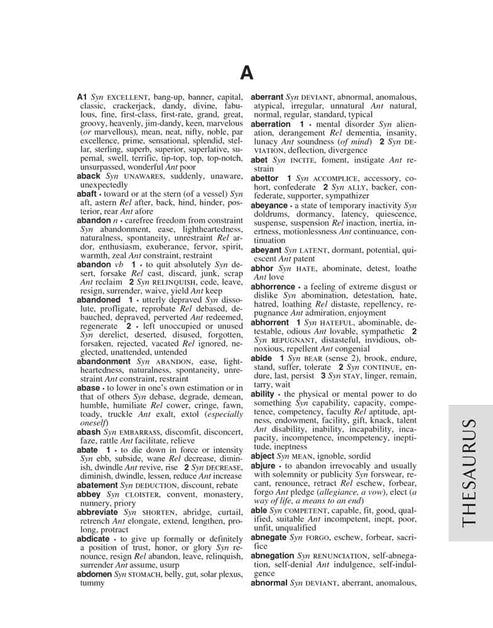 Webster's Dictionary & Thesaurus with Full Color Atlas, Third Edition ...